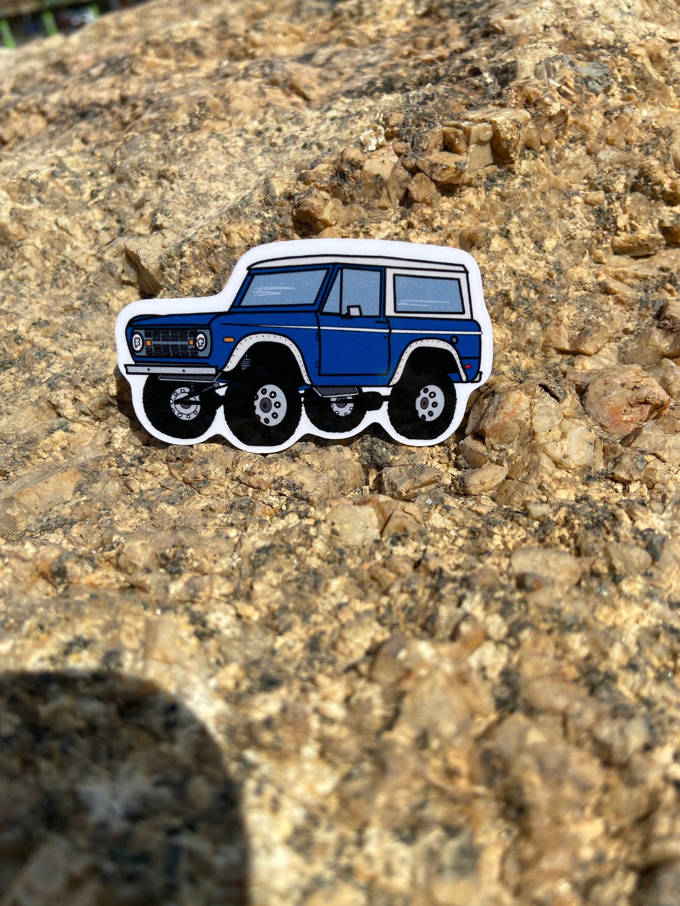 Vintage Car | Sporty | Sticker | Iconic | Bronco | Retro - Etsy