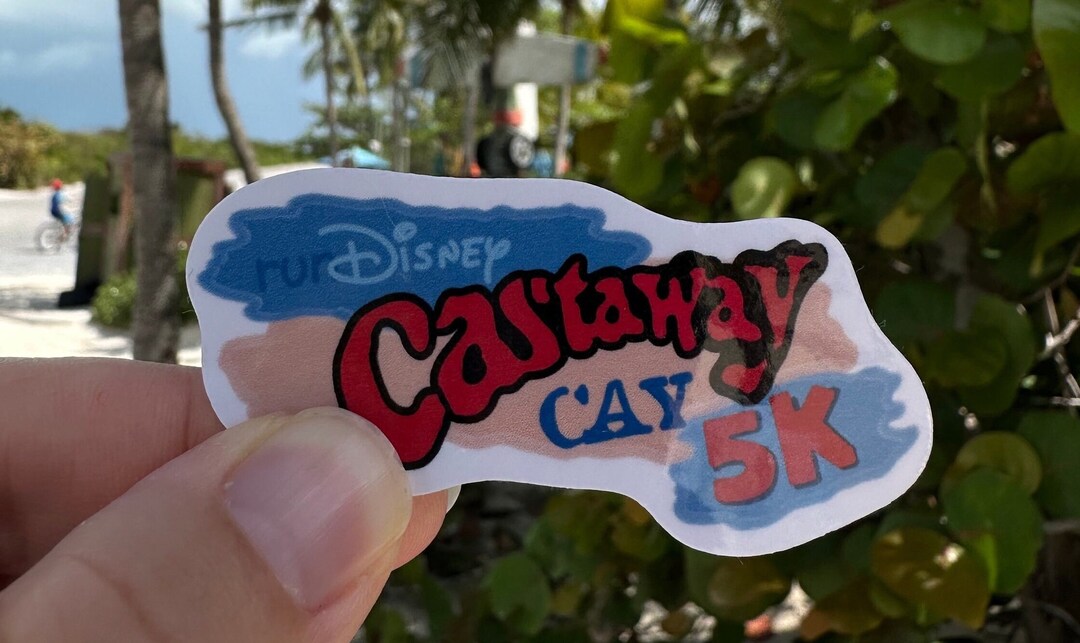 Castaway | DCL | Cruise | 5K | Sticker - Etsy