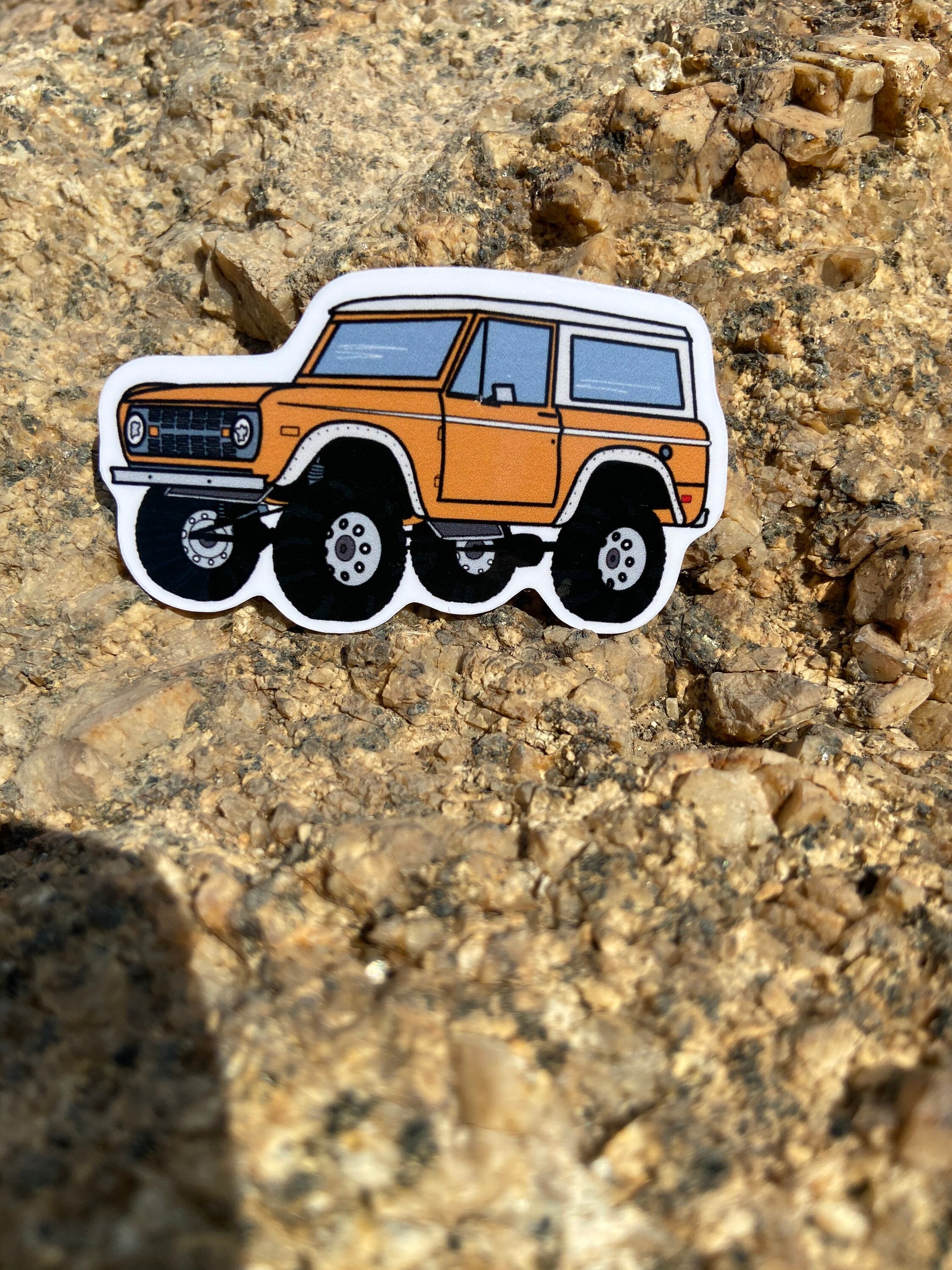 Vintage Car | Sporty | Sticker | Iconic | Bronco | Retro - Etsy