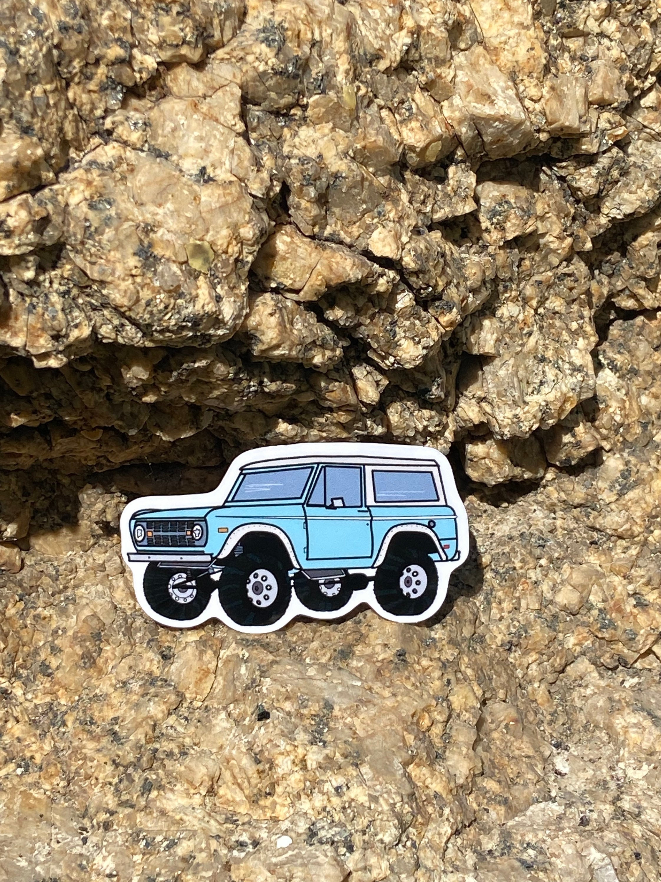 Vintage Car | Sporty | Sticker | Iconic | Bronco | Retro - Etsy