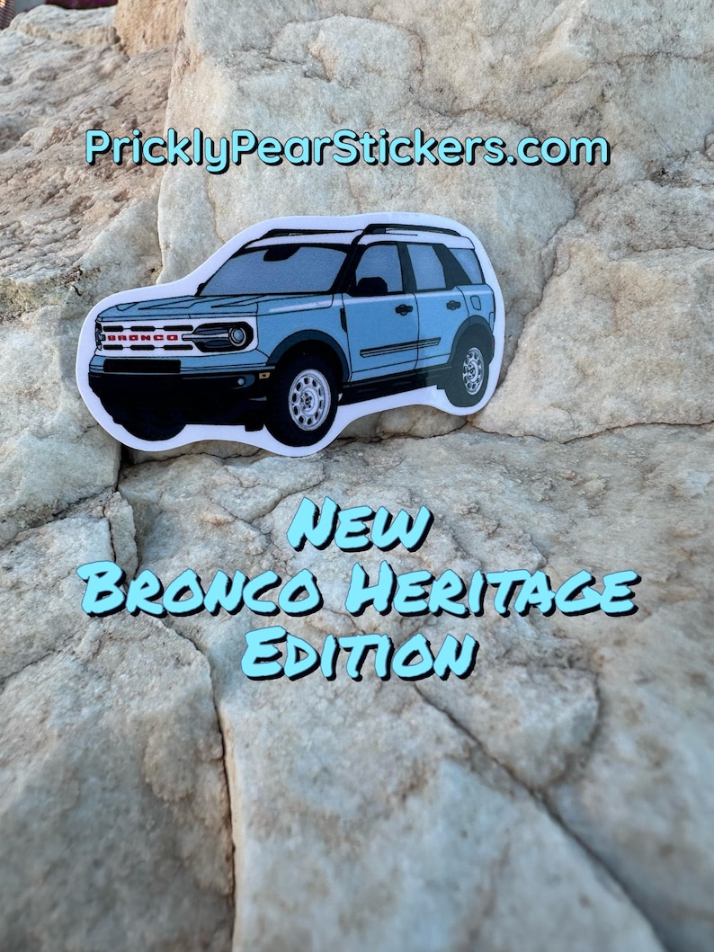 Bronco Heritage Edition | Sticker | Ford - Etsy