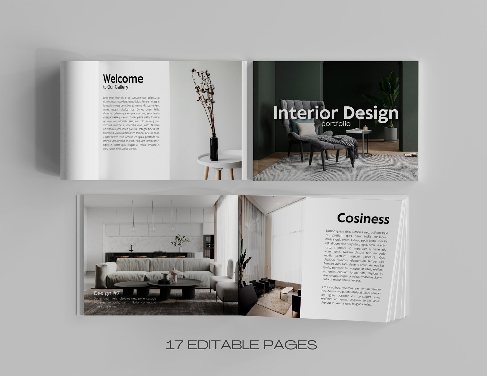 Interior Design Portfolio Template Architecture Presentation - Etsy