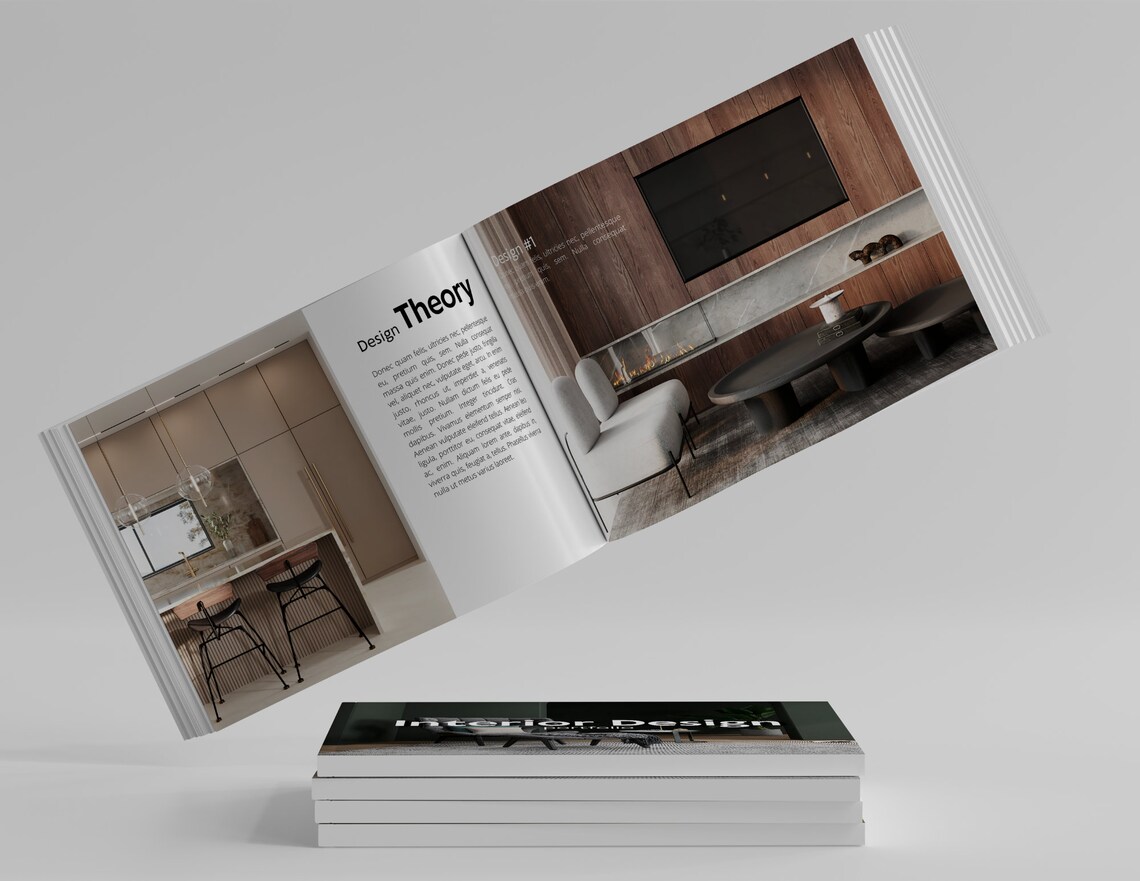 Interior Design Portfolio Template Architecture Presentation - Etsy