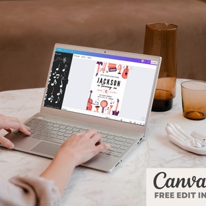 Musical Instruments Welcome Party Sign Editable Canva Template Music ...