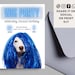 Wig Party Invitation Template: Girls Night Out, Editable Printable ...