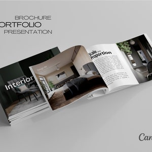 Interior Design Portfolio Template | Architecture Presentation | Photo ...