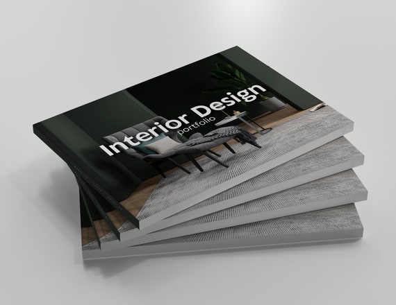 Interior Design Portfolio Book Examples