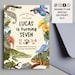 Reptile Birthday Invitation Template Lizard Snake Chameleon Kids Party ...