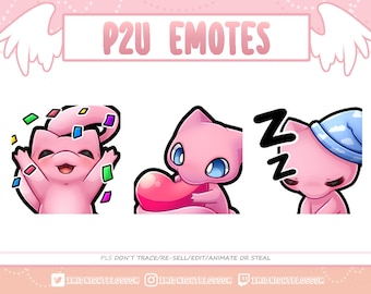 Mewtwo Emote Twitch - Etsy Singapore