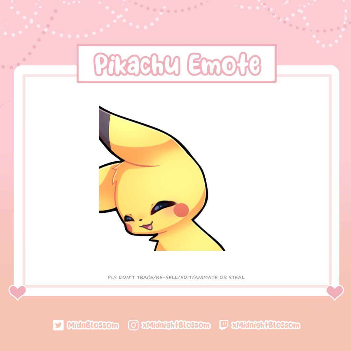 Cute Animated Happy Pikachu Dance Jam Emote | Twitch Discord Emotes ...