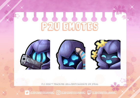 Cute Omen Emote Set for Twitch/discord Sticker Emote for - Etsy