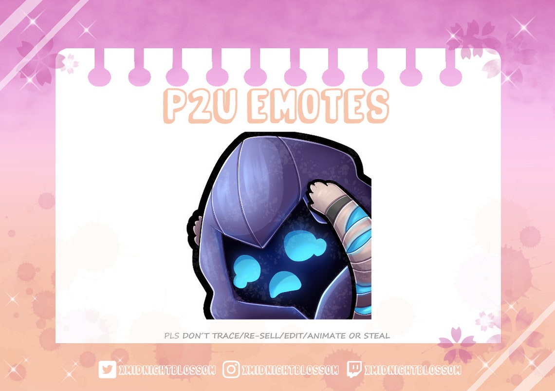 Omen Panic Panic Stressed Emote for Twitch/discord, Sticker Emote for ...