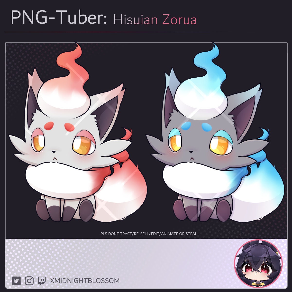 Zorua And Zoroark Cute