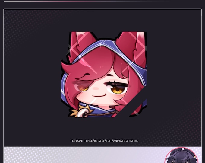 Jinx Wave Hey Hi Hello Emote for Twitch/discord, Sticker Emote for ...