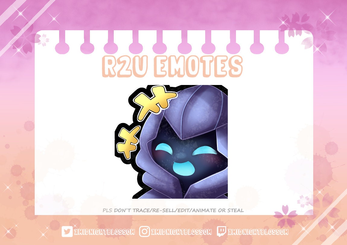 Omen Laugh Laugh Emote for Twitch/discord, Sticker Emote for Streamer ...