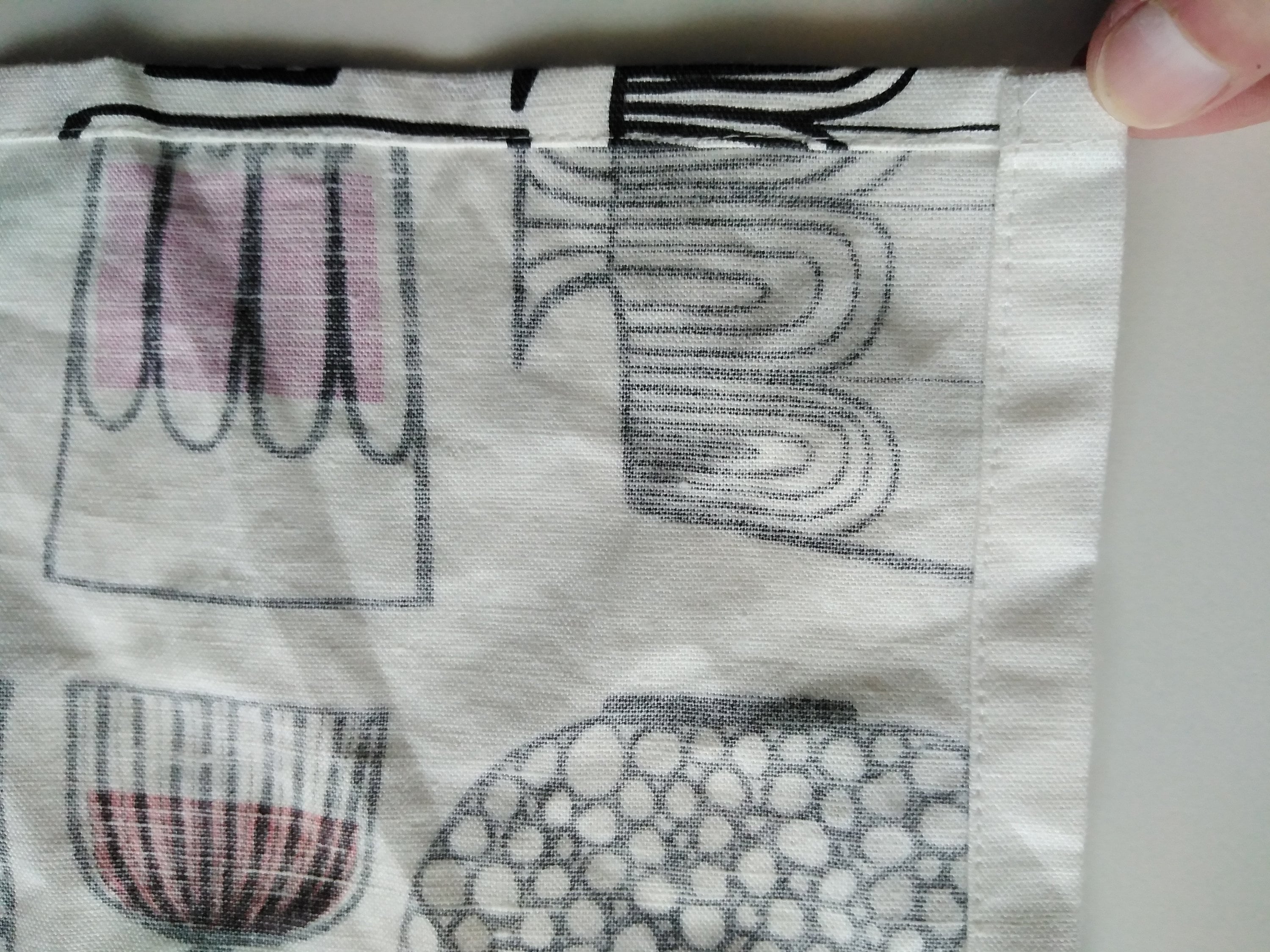 Marimekko Curtain Linen Cotton Fabric Finnish Design Finland Long ...