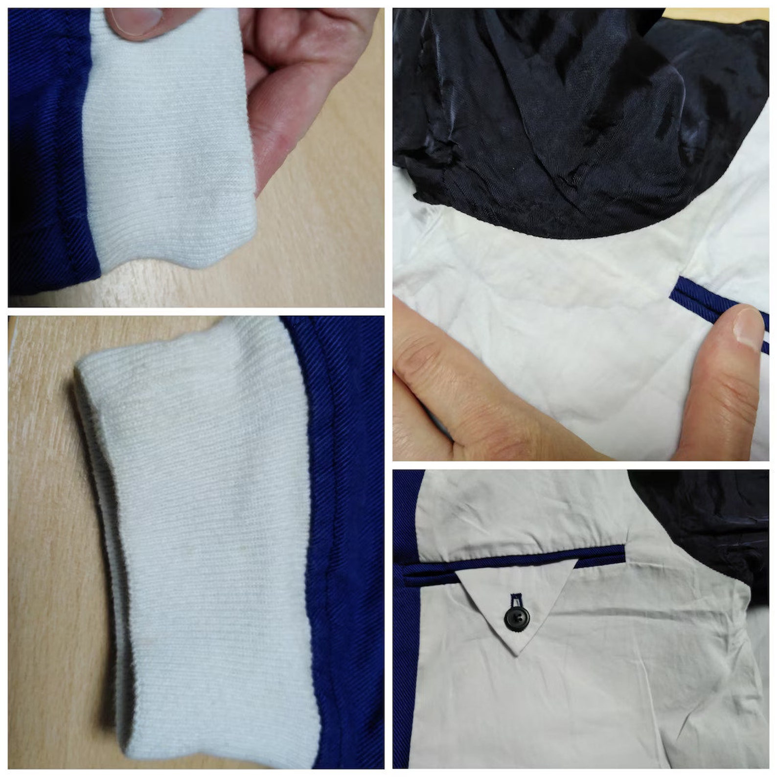 French Maison Kitsune Worker Jacket French Vintage Work Jacket Utility ...