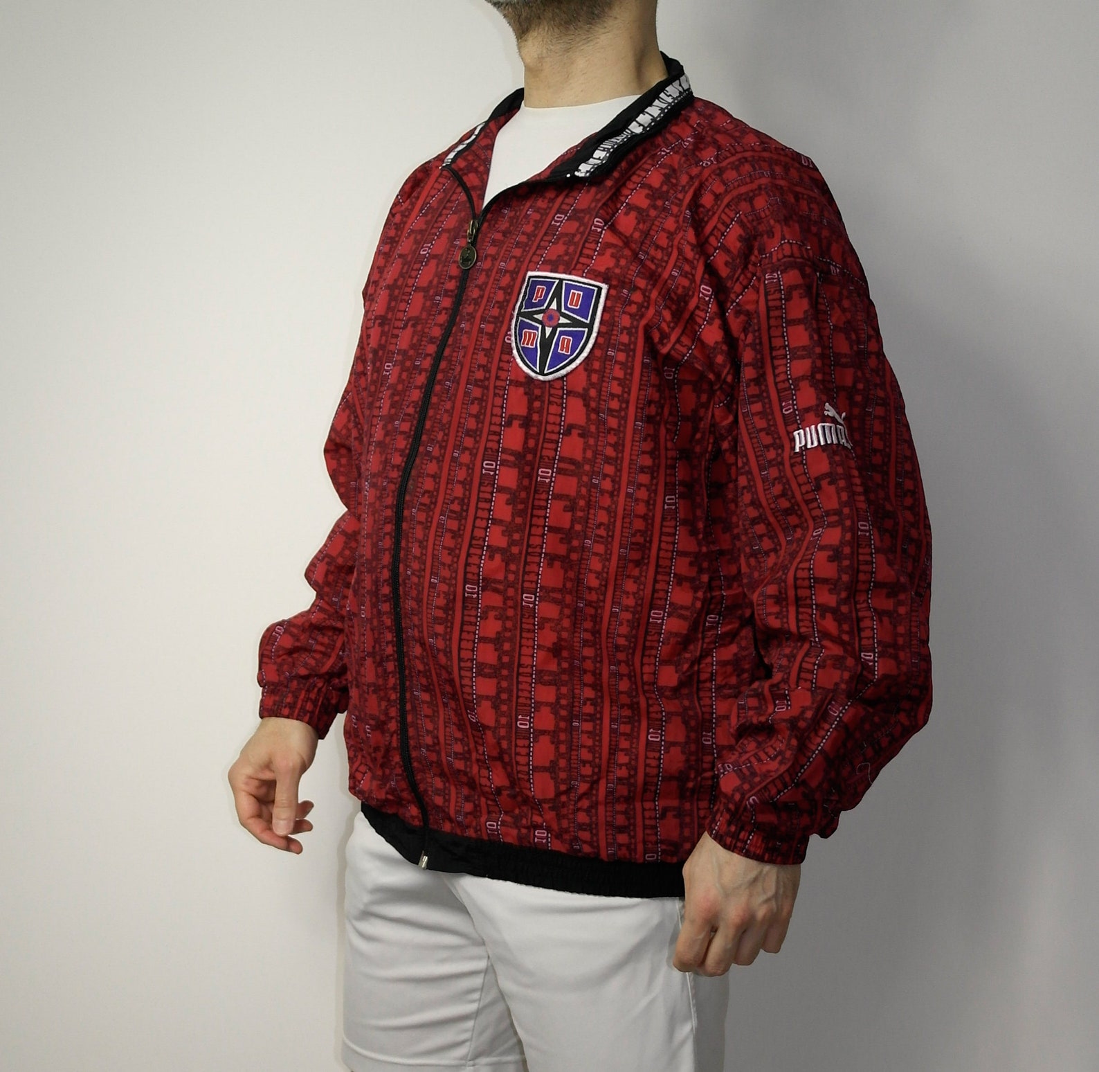 PUMA Street Soccer Vintage Windbreaker Jacket / Size L - Etsy
