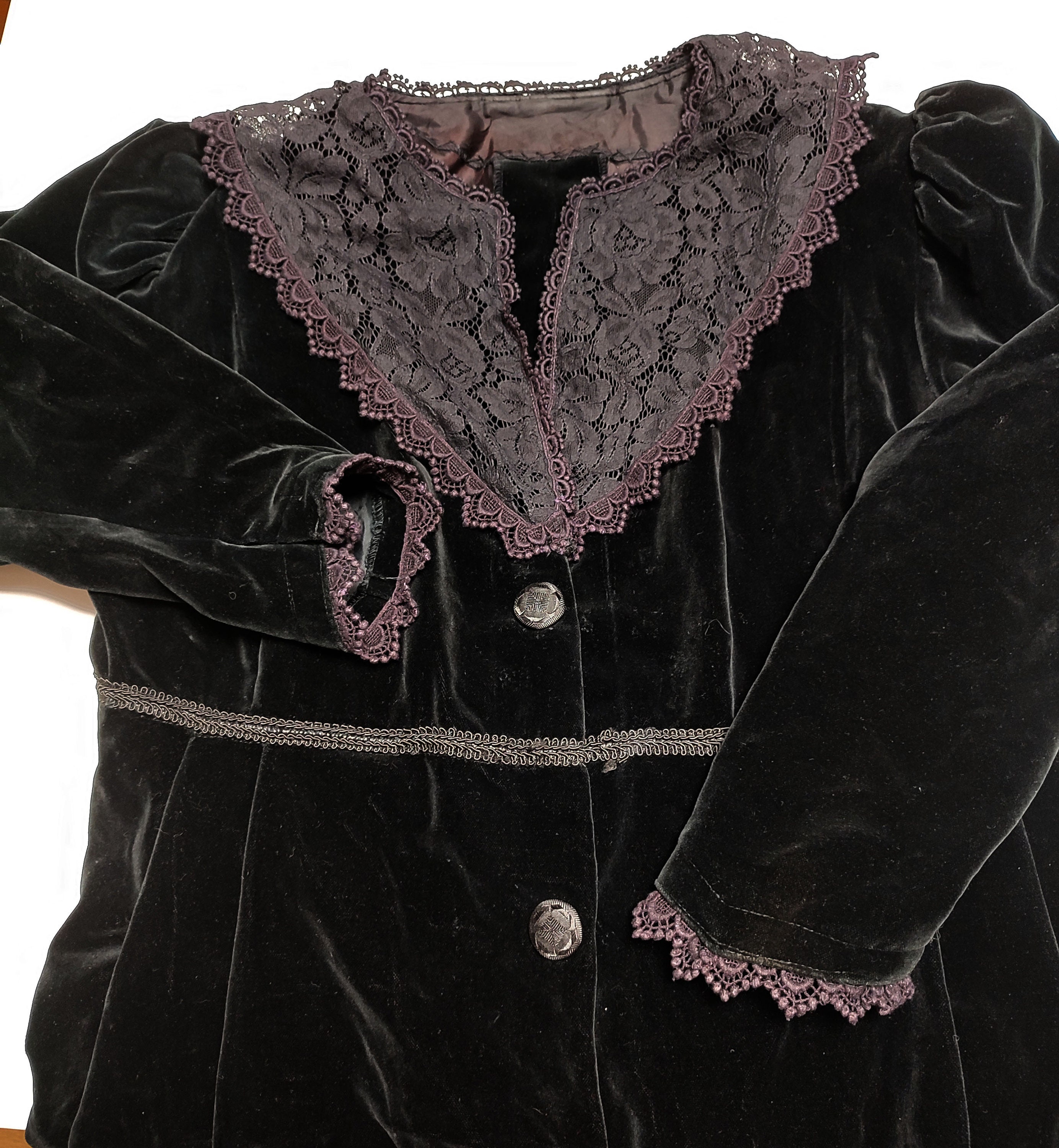 Swedish 80s Vintage Velvet Gothic Opera Cape Coat Theatre Costume ...