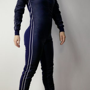 Finnish Vintage Ski Tracksuit One Piece Skiing Suit Warm up Size 46 ...