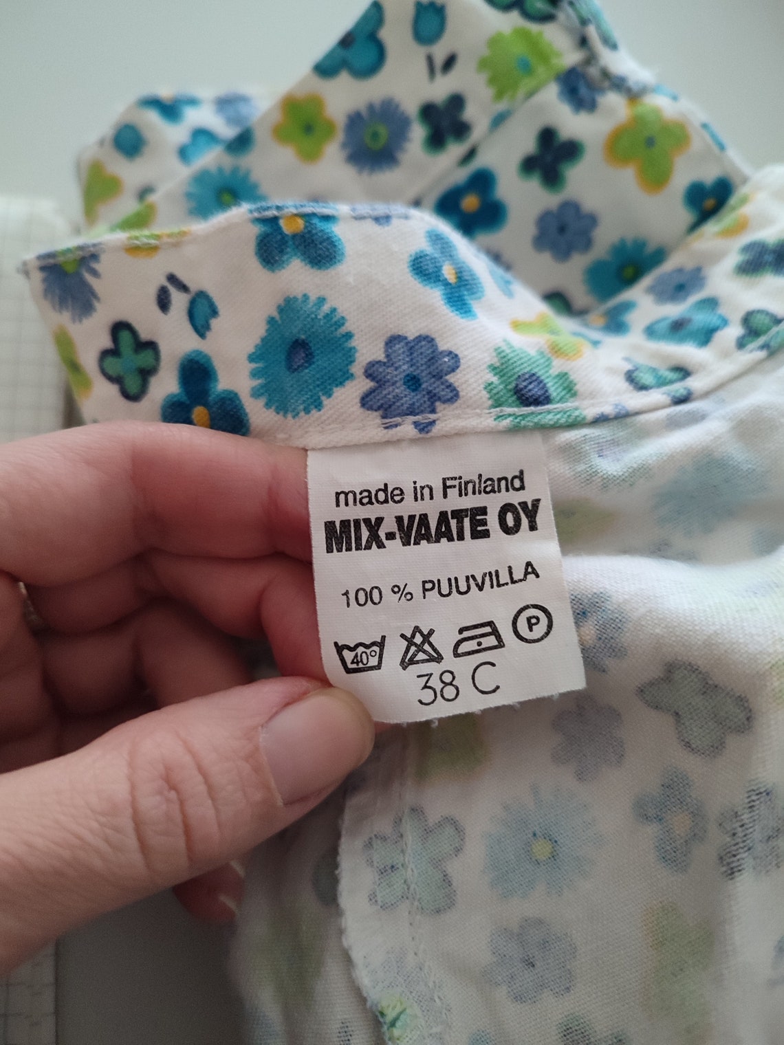 70s Flower Power Finnish Pants Made in Finland Marimekko Style - Etsy