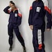 FRENCH Vintage Full Tracksuit Made in France Set Pants and Jacket Petit ...