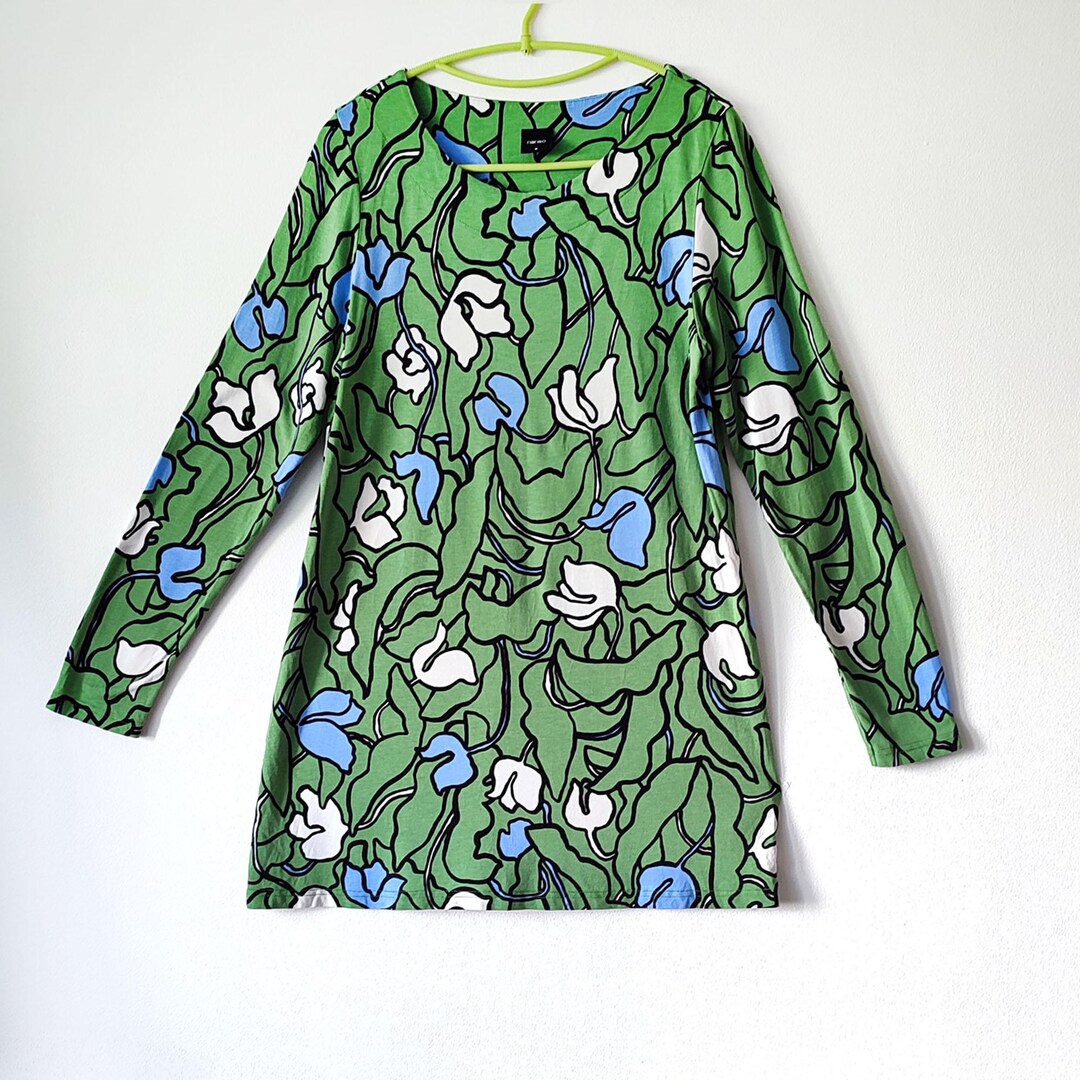 Finnish Nanso Tunic Top | Scandinavian Loose Fit Sommer Shirt ...