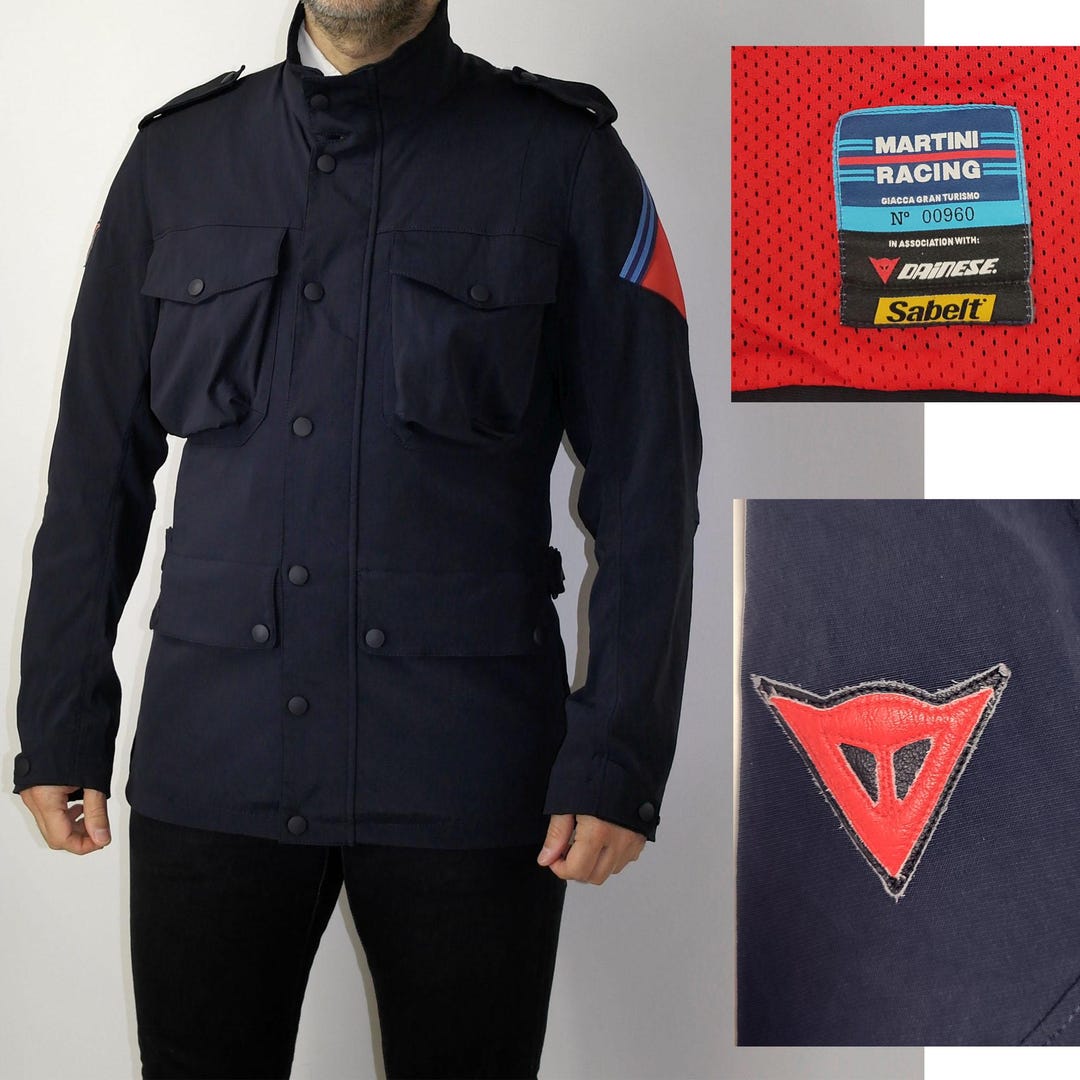 90s DAINESE MARTINI RACING Jacket / Vintage Racing Jacket Size 48 - Etsy