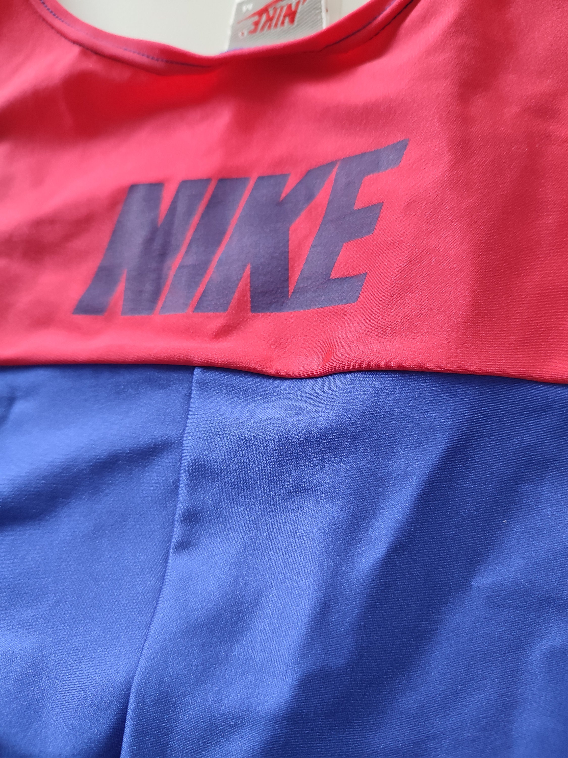 90s NIKE Jumpsuit Body Suit / NIKE Aerobics Wrestling Gymnastic Suit ...