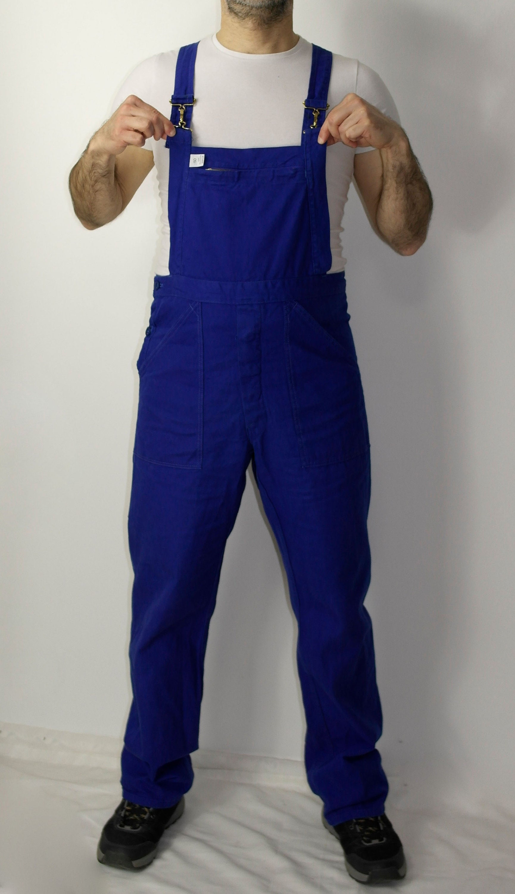 80s German Sanfor Worker Overalls Dungarees Boiler Suit Mechanic ...