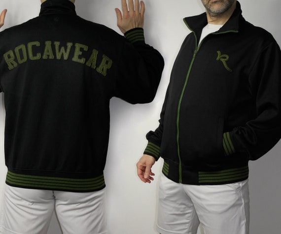 Vintage 00s ROCAWEAR Tracksuit Jacket / Size M / Trac… - Gem