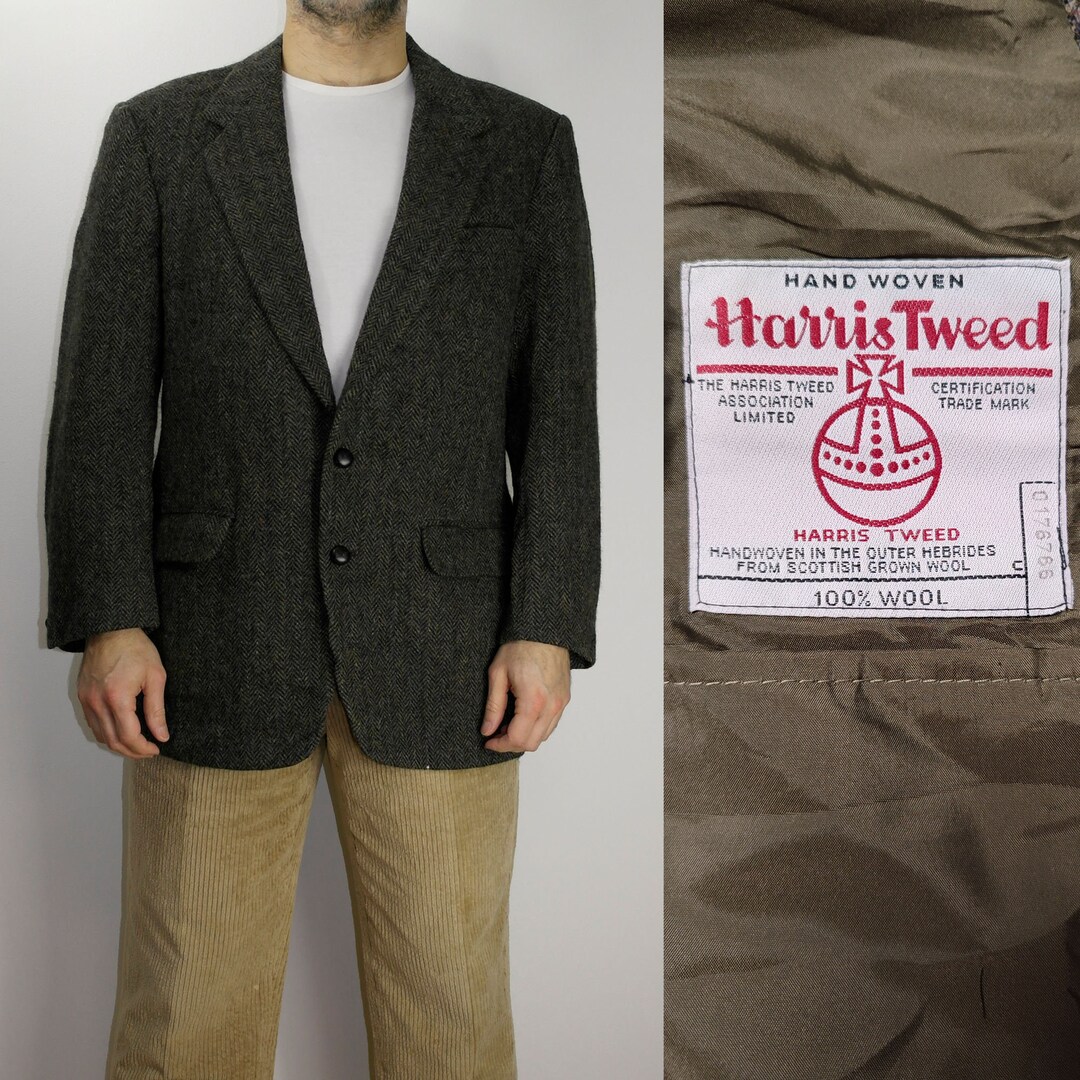 1970s Harris Tweed Freedman Australian Vintage Wool Blazer Jacket - Etsy