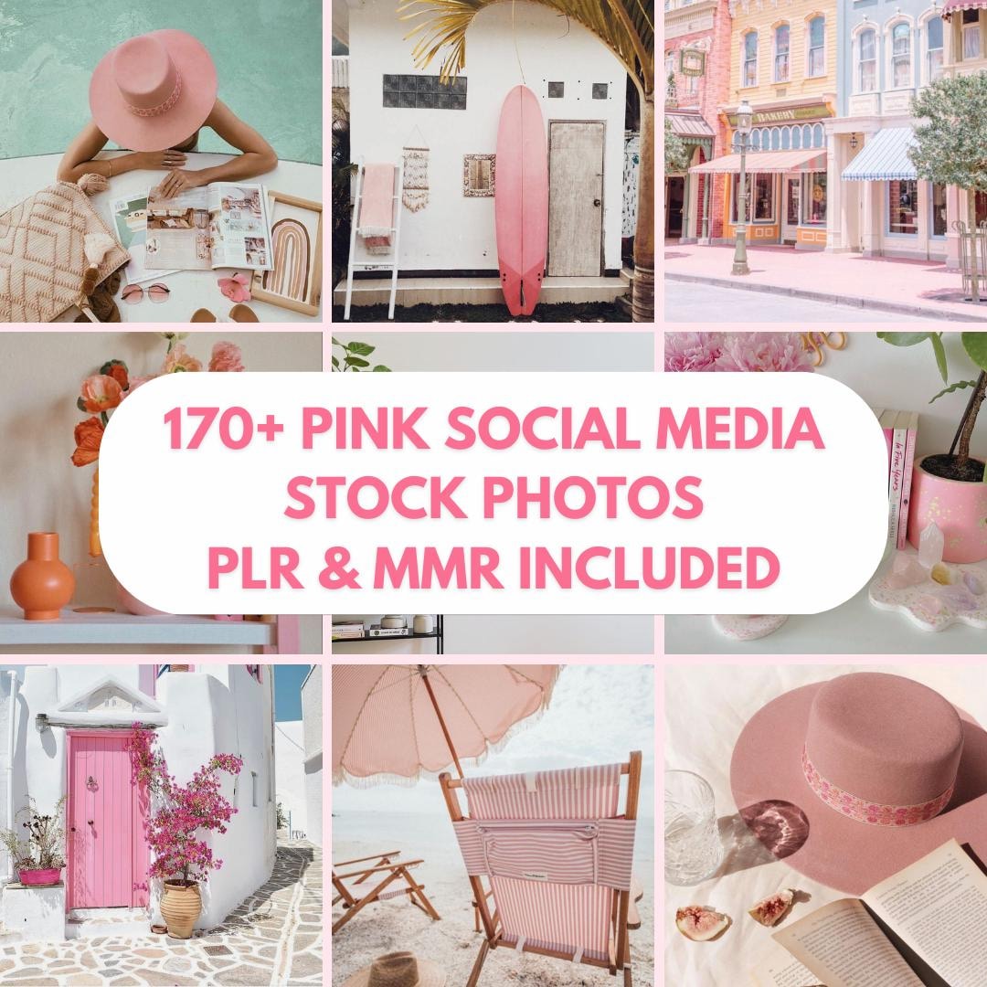 170 Stock Photos Pink Social Media Aesthetic With MRRPLR Stock Images ...