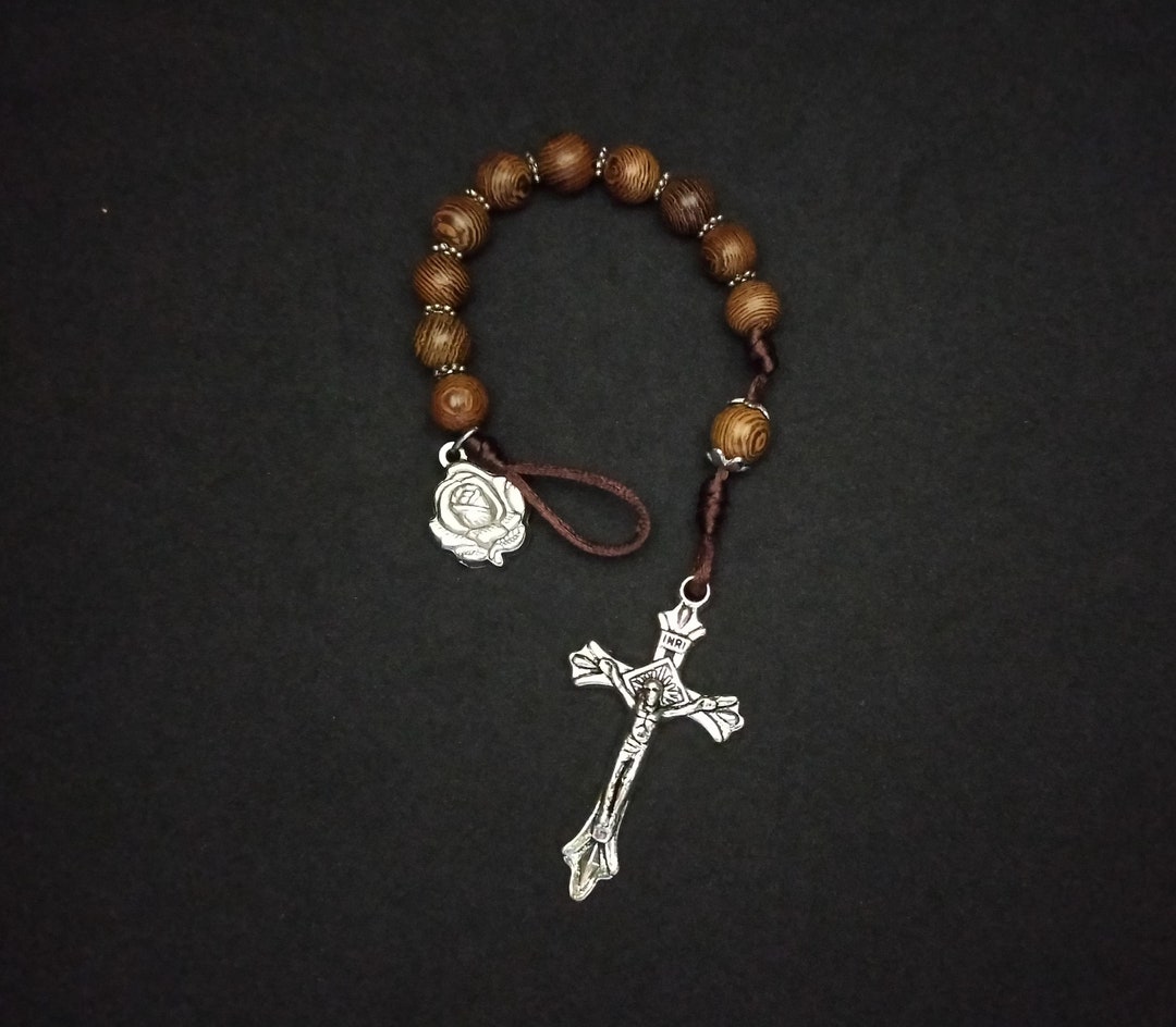 One Decade Rosary, Catholic Rosary Beads, Catholic Easter Gift ...