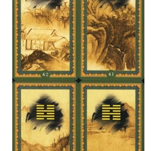 PRINTABLE, I-ching, 64 Oracle Cards, Oracle Deck, Oracle Cards, Cards ...