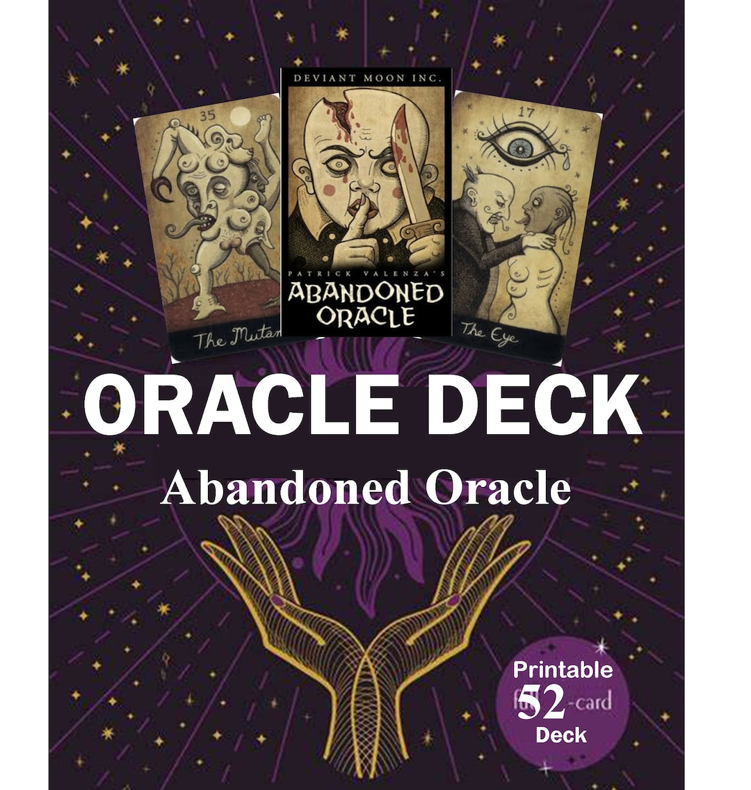 PRINTABLE, Oracle Cards, Oracle Deck, Oracle Cards, Cards Deck Esoteric ...