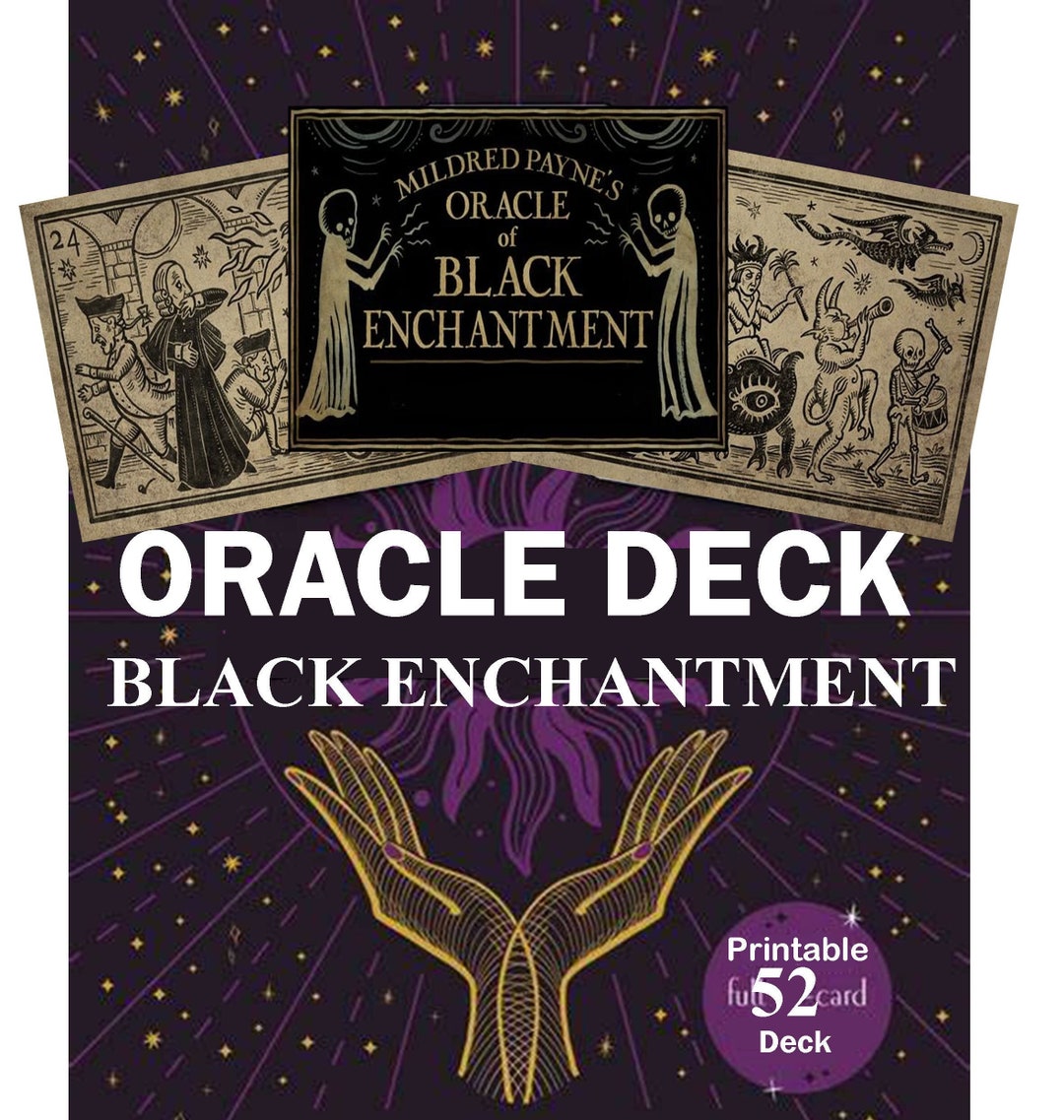 PRINTABLE, Oracle Cards, Oracle Deck, Oracle Cards, Cards Deck Esoteric ...