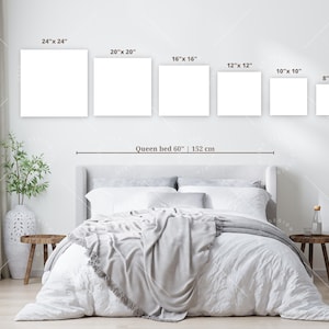 Wall Art Size Guide, Square Frame Sizes Guide, Canvas Size Guide ...