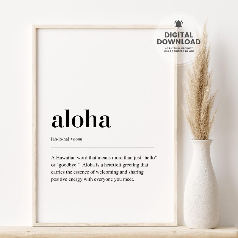 Live Aloha - Etsy