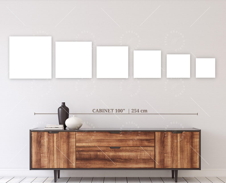 Wall Art Size Guide, Square Frame Sizes Guide, Canvas Size Guide ...