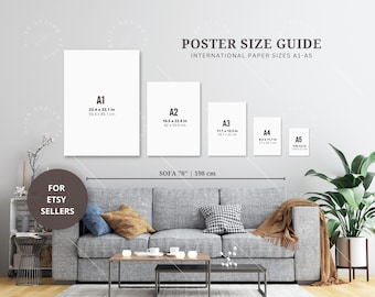Poster Paper Size Chart