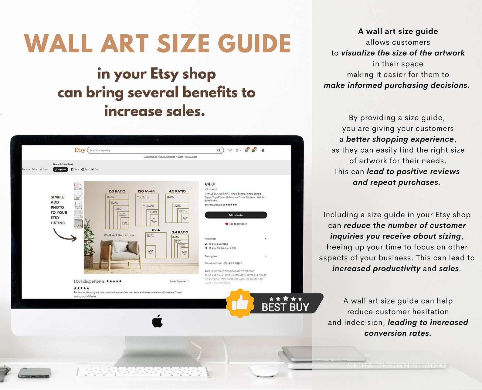 Wall Art Size Guide, Frame Size Guide, Print Size Guide, Comparison ...