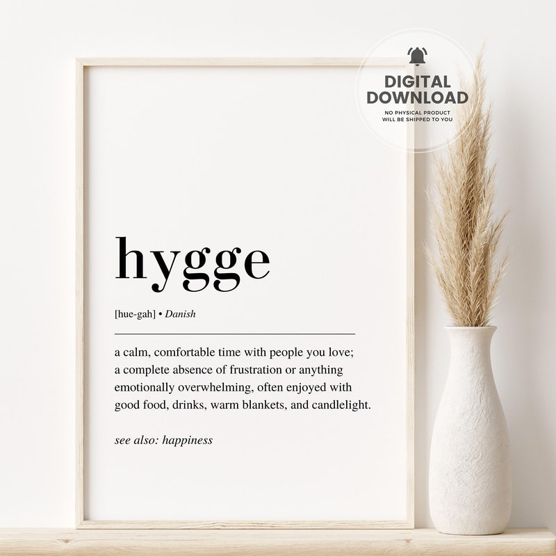 Hygge Art Definition - Etsy