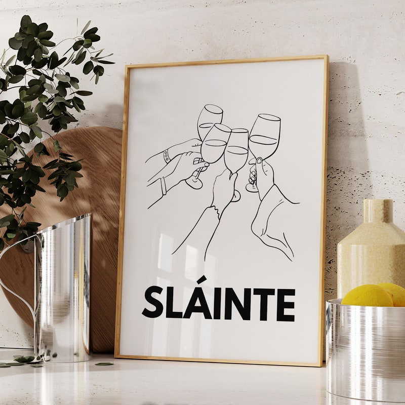 Slainte Print - Etsy