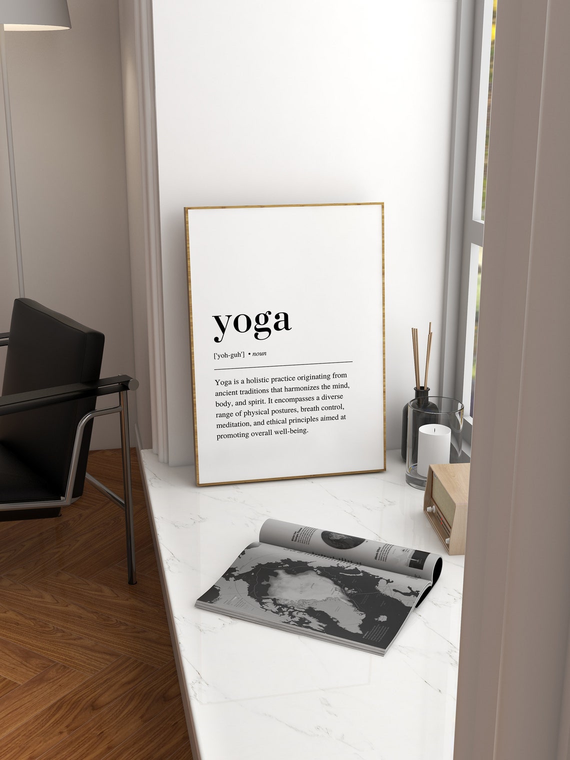 Yoga Definition Print, Yoga Zeichen, Yoga Printable, Yoga Poster, Yoga ...