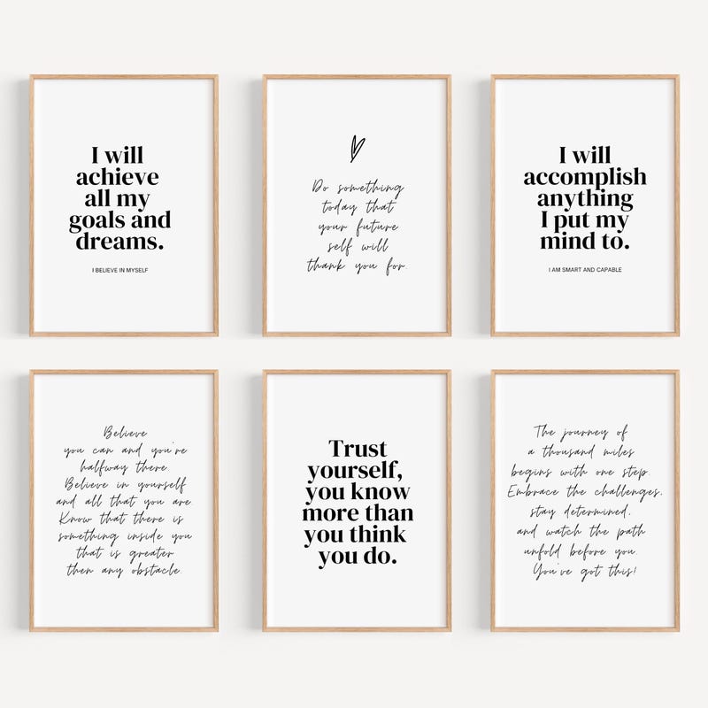 Inspirational Wall Art - Etsy