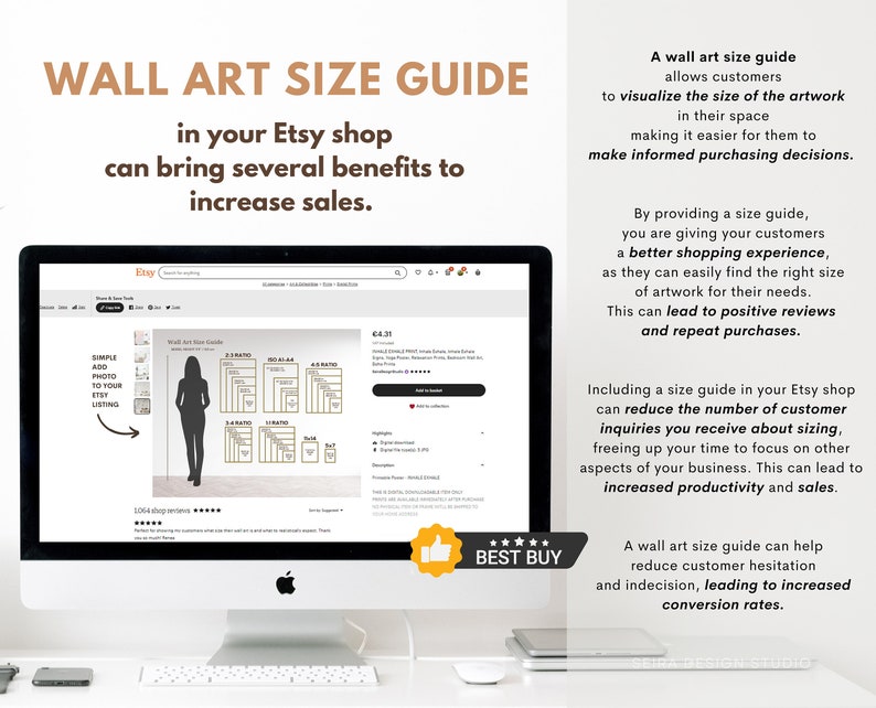 Wall Art Size Guide, Frame Size Guide, Poster Size Chart, Comparison ...