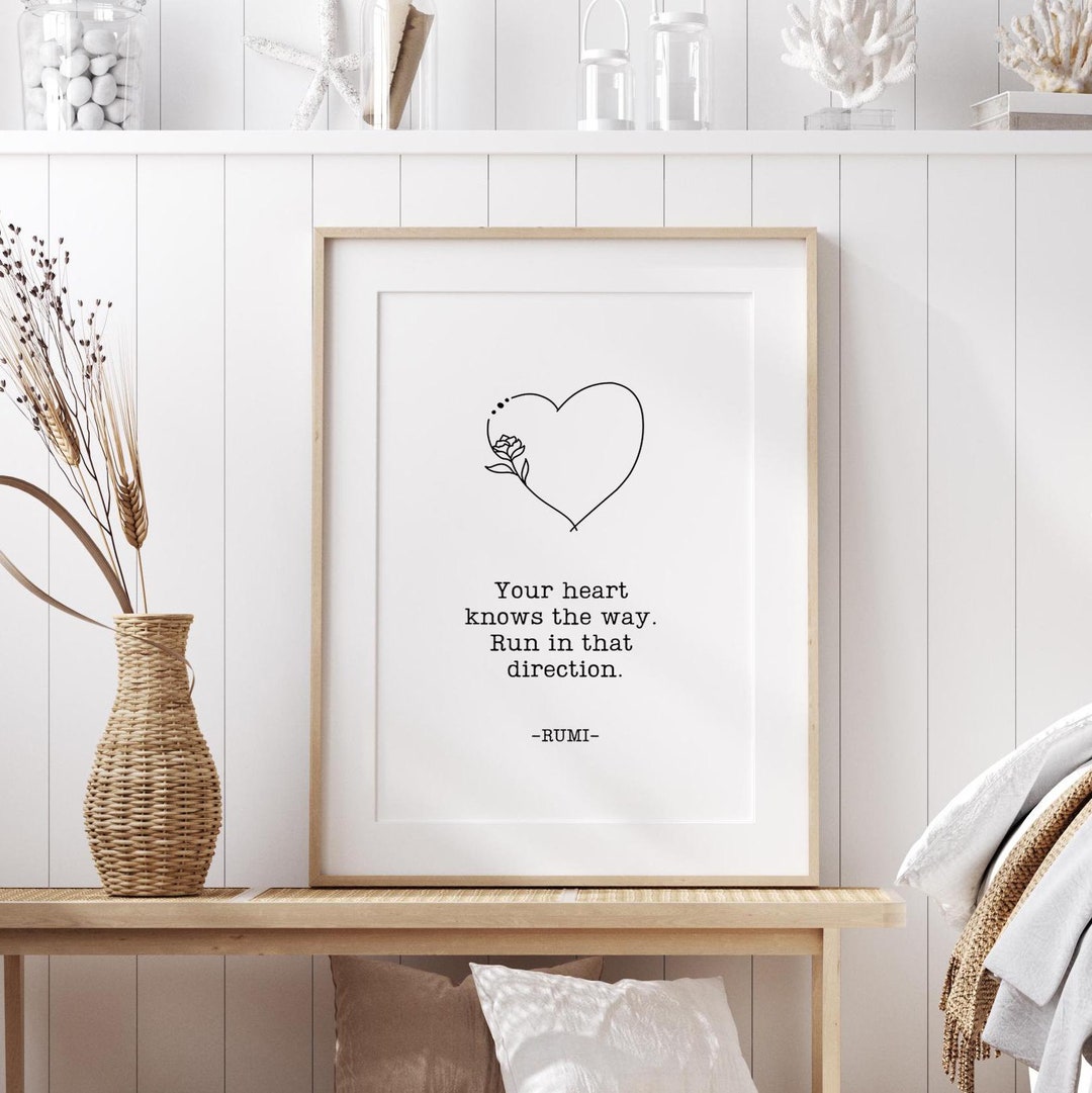 Rumi Quote, Rumi Poem, Poetry Wall Art, Rumi Poster, Printable Quotes ...