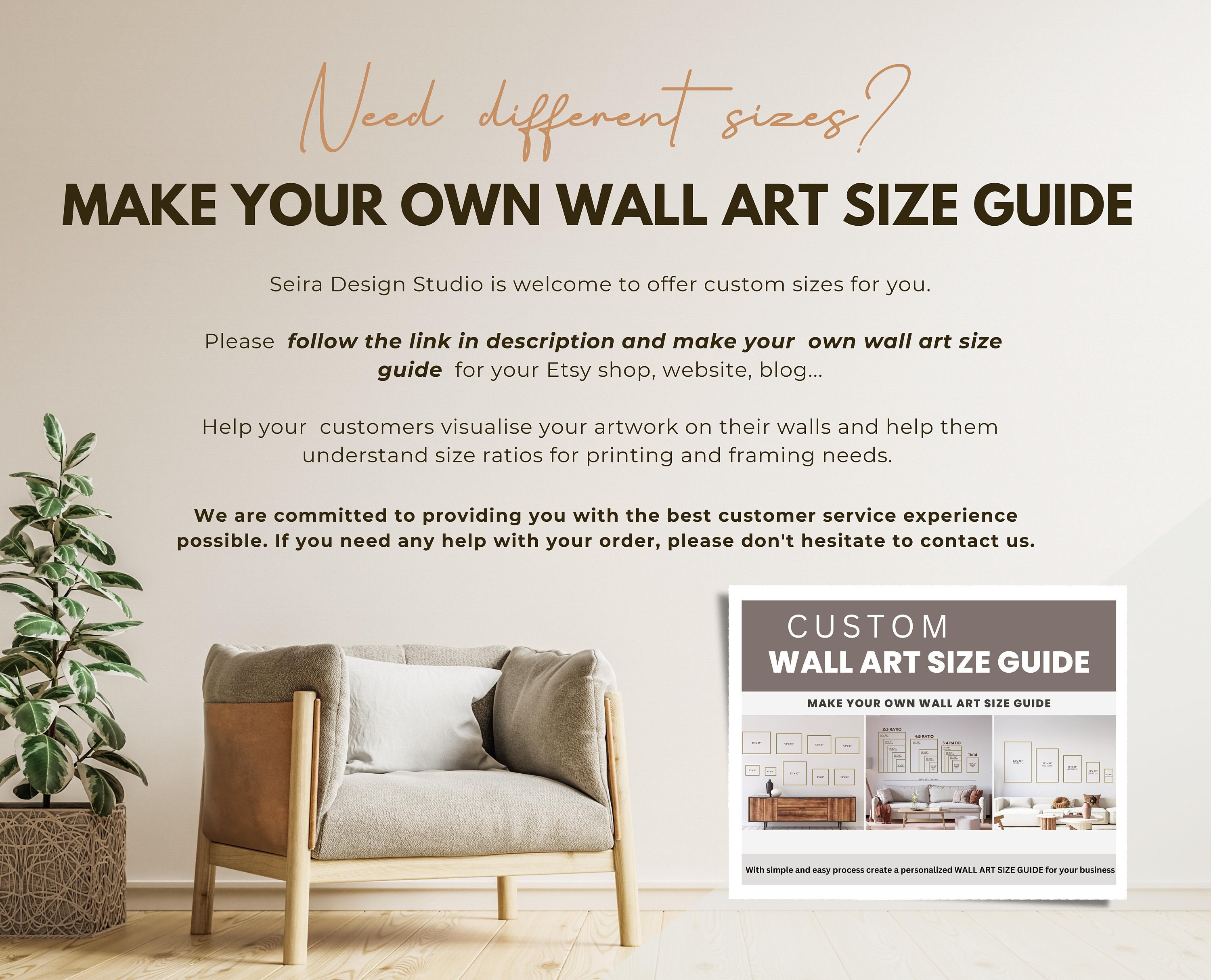 Wall Art Size Guide, Frame Size Guide, Print Size Guide, Comparison ...