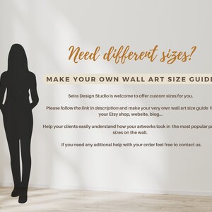 Wall Art Size Guide Standard Frame Size Guide Poster Sizes - Etsy